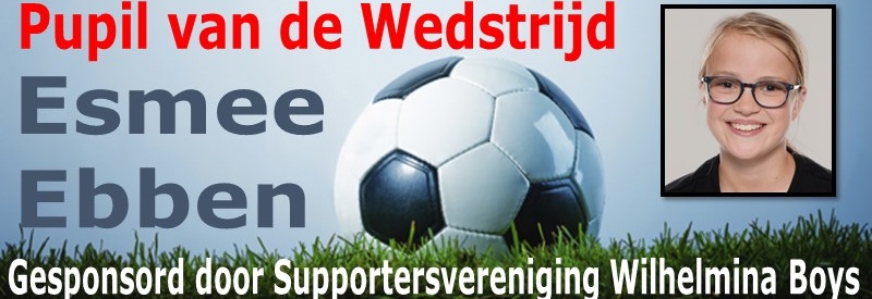 Esmee Ebben is "Pupil van de Wedstrijd" bij Wilhelmina Boys - Beerse ...